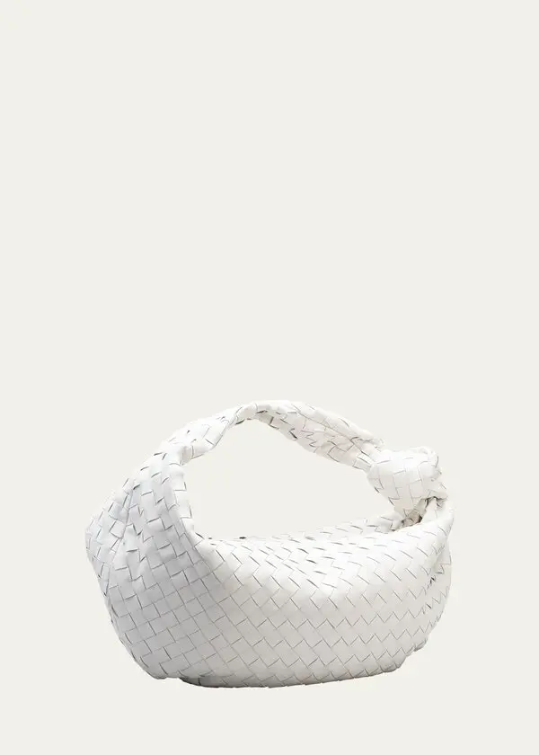 Bottega Veneta Jodie Hobo Bag - White
