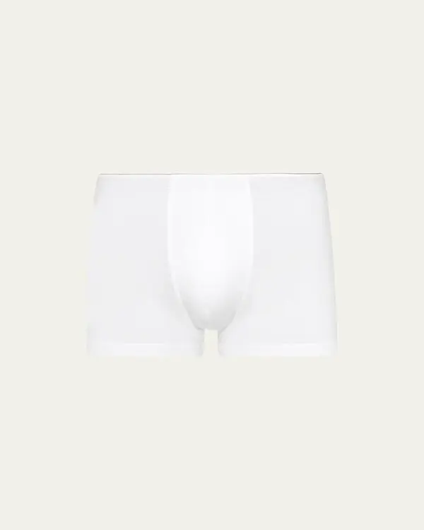 Hanro Cotton Superior Boxer Briefs - White