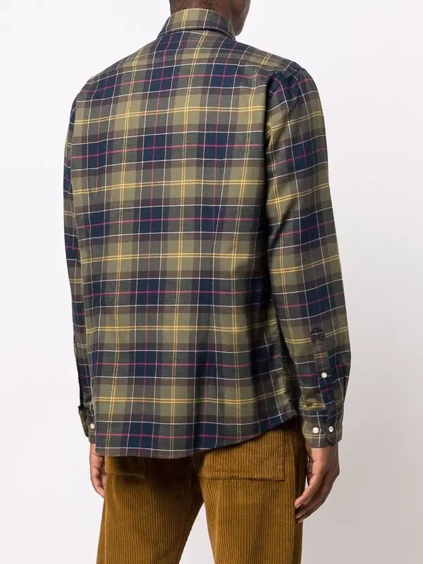 Barbour Fortrose Tartan-pattern Button-down Shirt