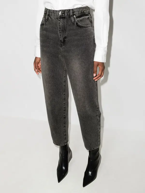 FRAME Ultra High Tapered Jeans