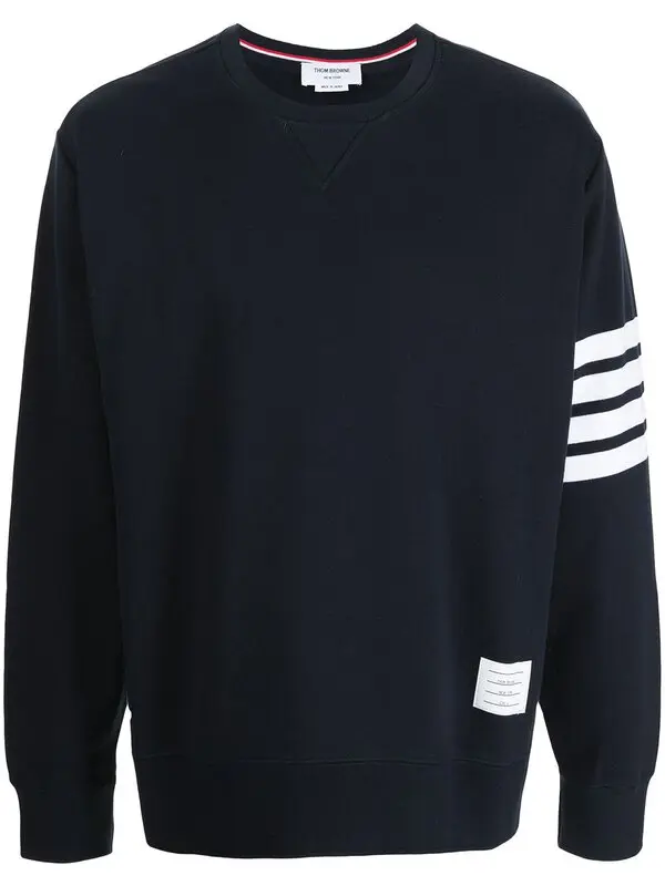 Thom Browne 4-bar Stripe Sweatshirt - Blue