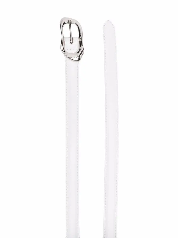 Alexander McQueen Buckle Leather Belt