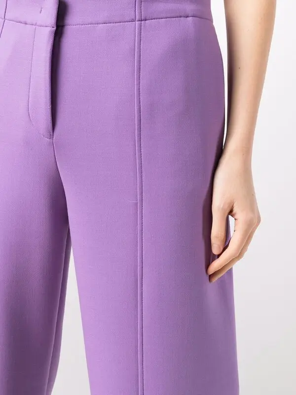 FERRAGAMO Straight-leg Trousers - Purple