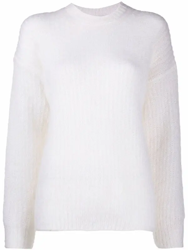 FERRAGAMO Knitted Drop-shoulder Sweater