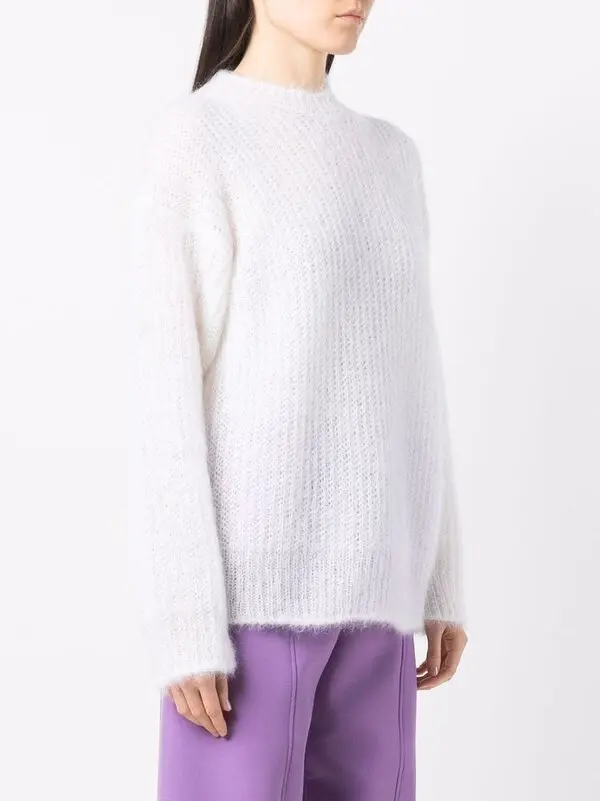 FERRAGAMO Knitted Drop-shoulder Sweater