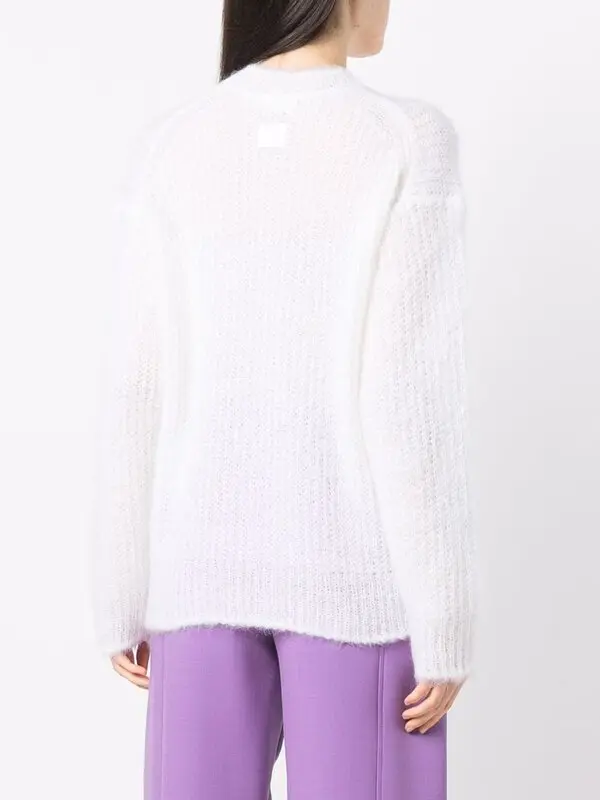 FERRAGAMO Knitted Drop-shoulder Sweater