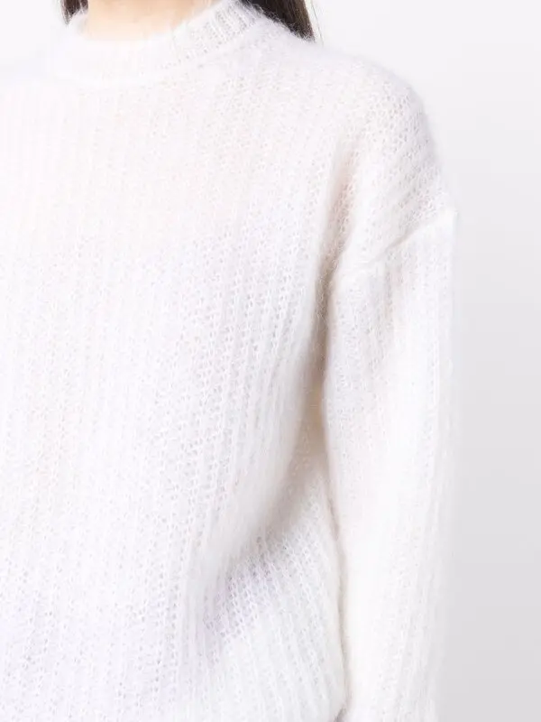 FERRAGAMO Knitted Drop-shoulder Sweater