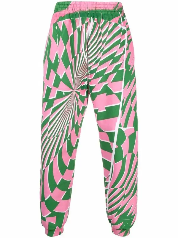 Stella McCartney X Ed Curtis Geometric Track Pants