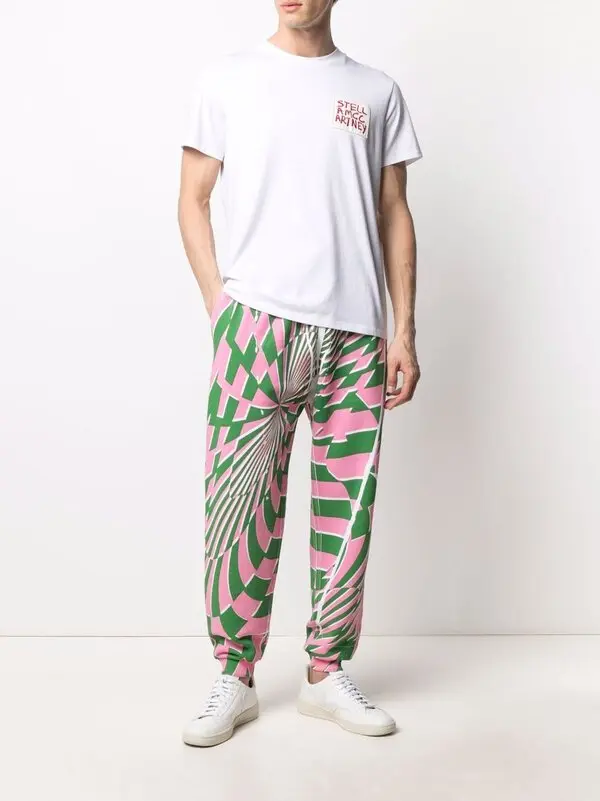 Stella McCartney X Ed Curtis Geometric Track Pants