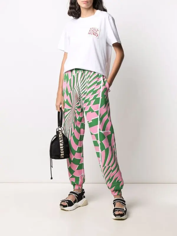 Stella McCartney X Ed Curtis Geometric Track Pants