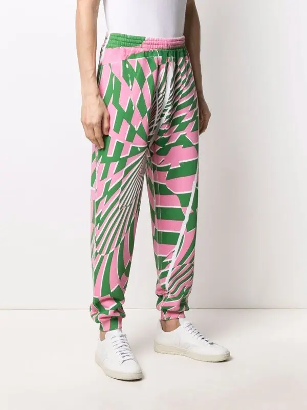 Stella McCartney X Ed Curtis Geometric Track Pants