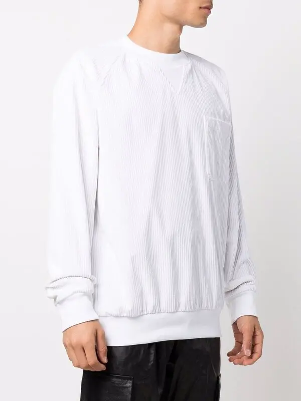 K-WAY Ribbed Crew Neck Sweatshirt