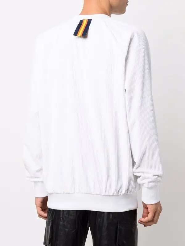 K-WAY Ribbed Crew Neck Sweatshirt