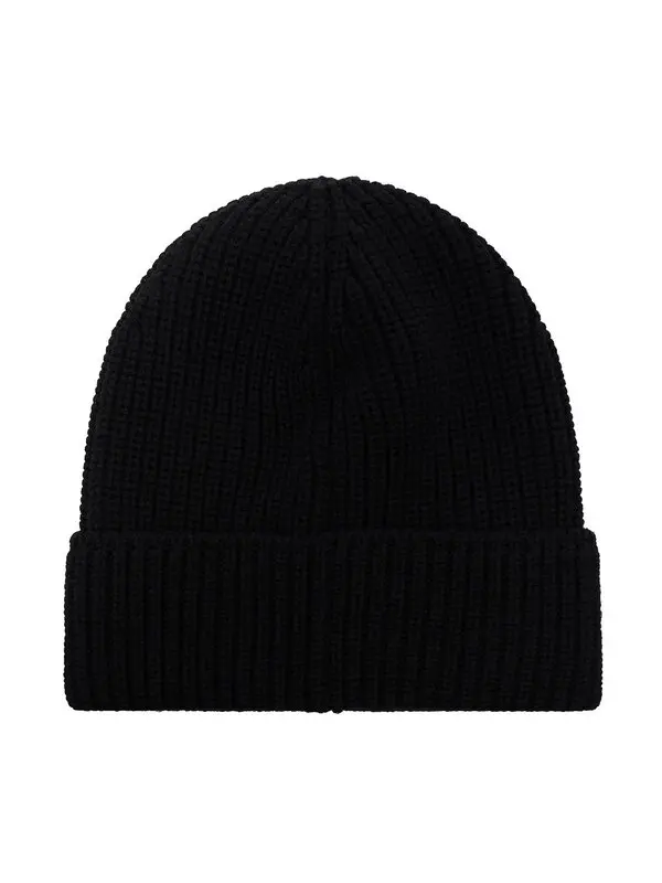 Canada Goose Arctic Disc Ribbed-knit Beanie - Black