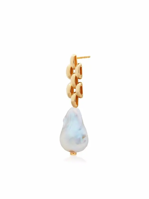 Monica Vinader Heirloom Baroque Pearl Earrings