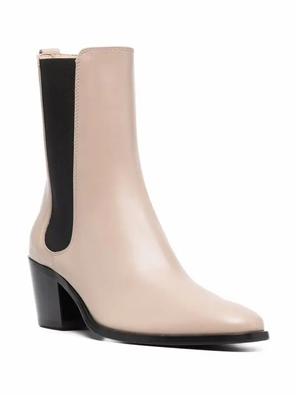 TOD'S Leather Chelsea Ankle Boots