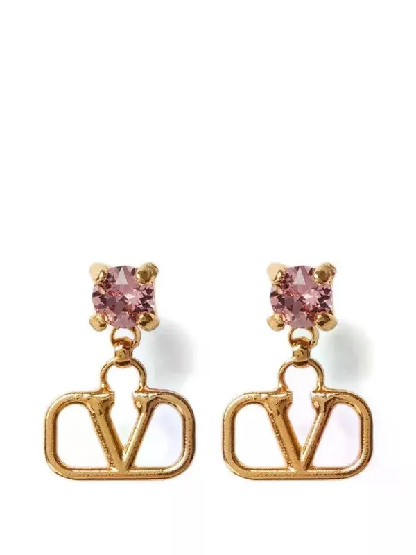 Valentino Garavani Vlogo Signature Earrings - Gold