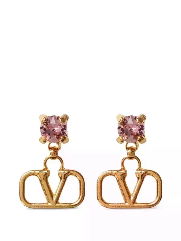 Valentino Garavani Vlogo Signature Earrings - Gold