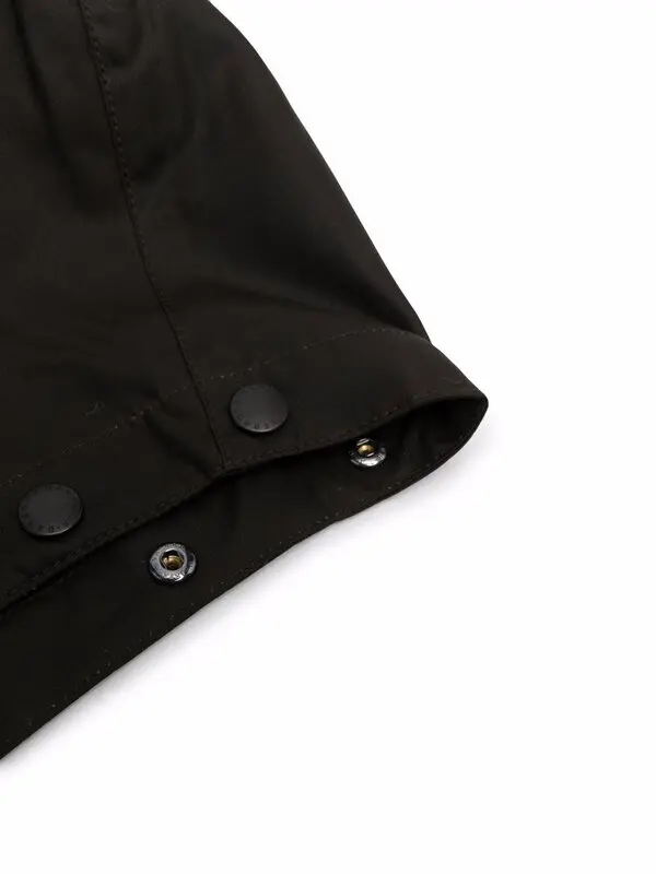Barbour Waxed Cotton Hood - Black