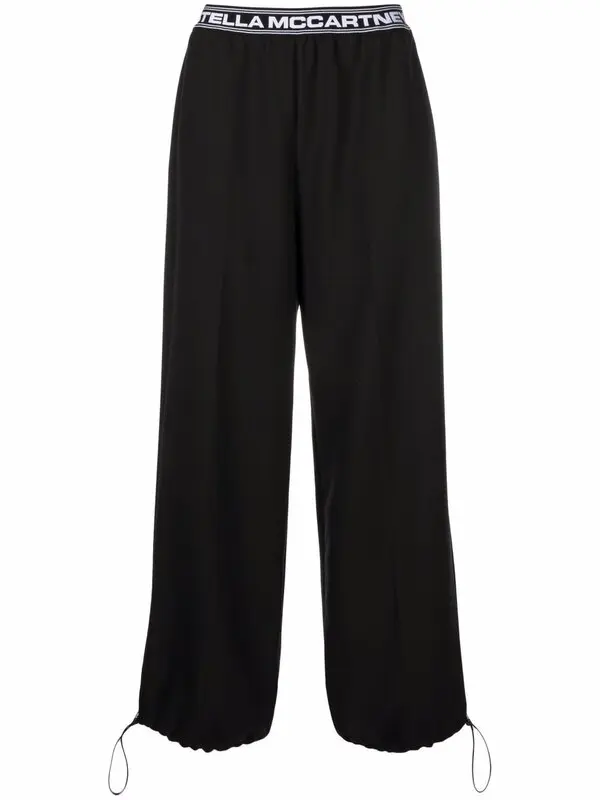 Stella McCartney Logo Waistband Balloon Trousers