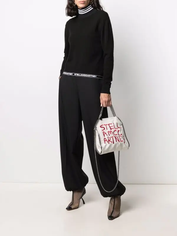 Stella McCartney Logo Waistband Balloon Trousers