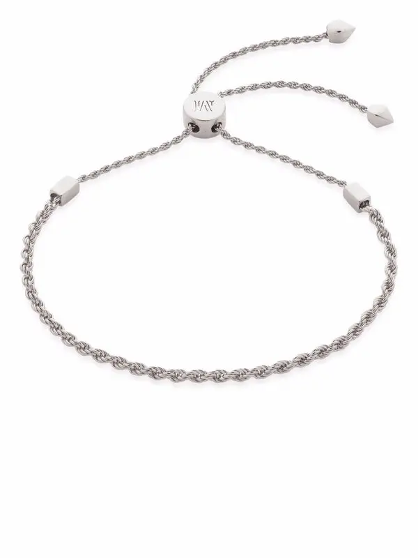 Monica Vinader Corda Fine Chain Friendship Bracelet - Silver