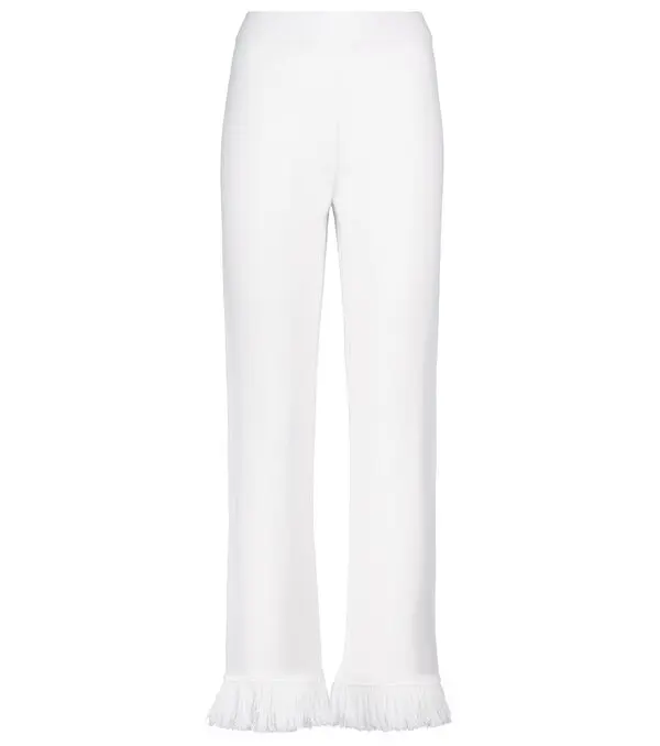Alanui Cordillera Virgin Wool Fringed Pants