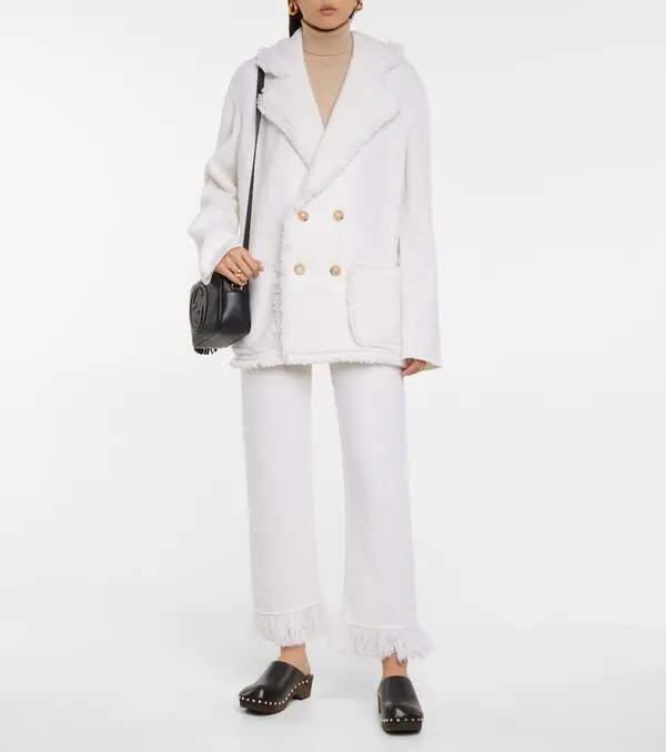 Alanui Cordillera Virgin Wool Fringed Pants