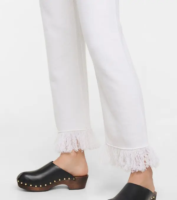 Alanui Cordillera Virgin Wool Fringed Pants