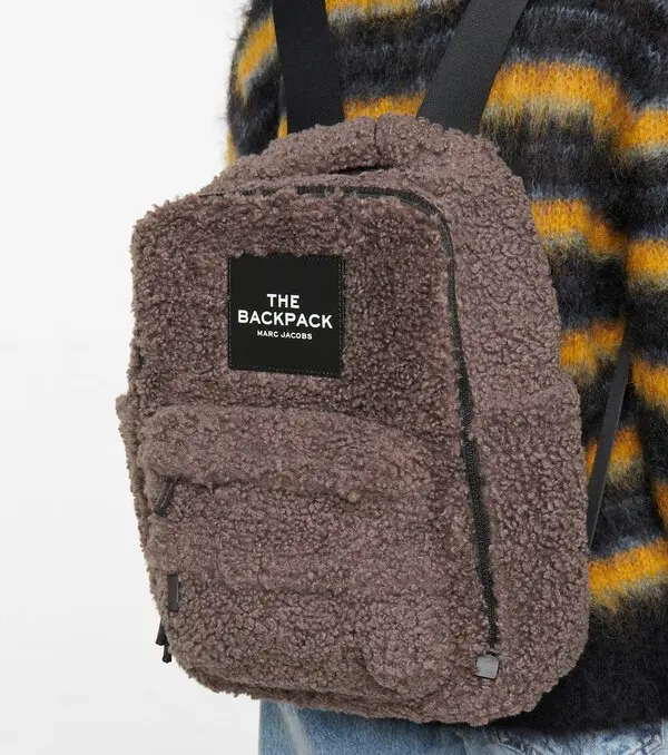Marc Jacobs The Teddy Backpack In Grey - 30% Off | Editorialist