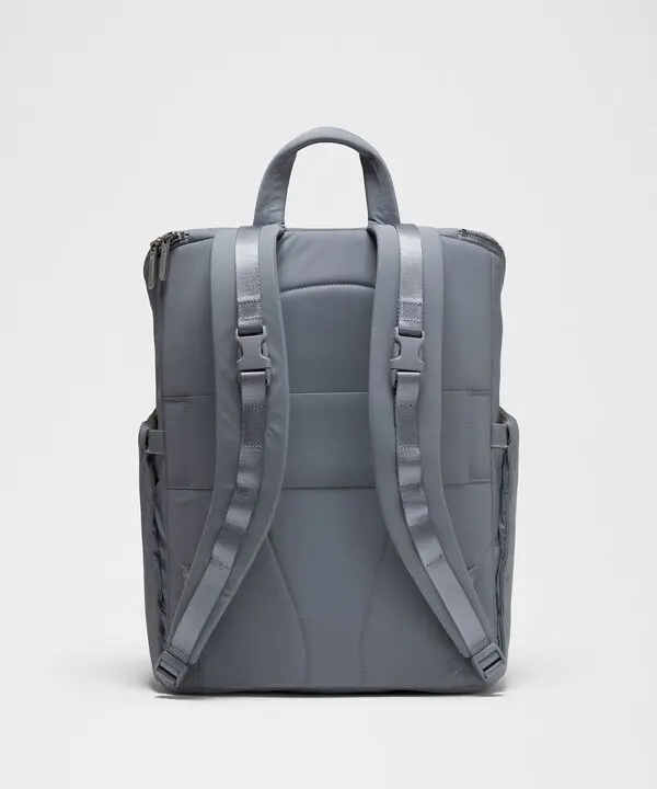Lululemon 17l New Parent Backpack - Solar Grey/sheer Oak/gunmetal