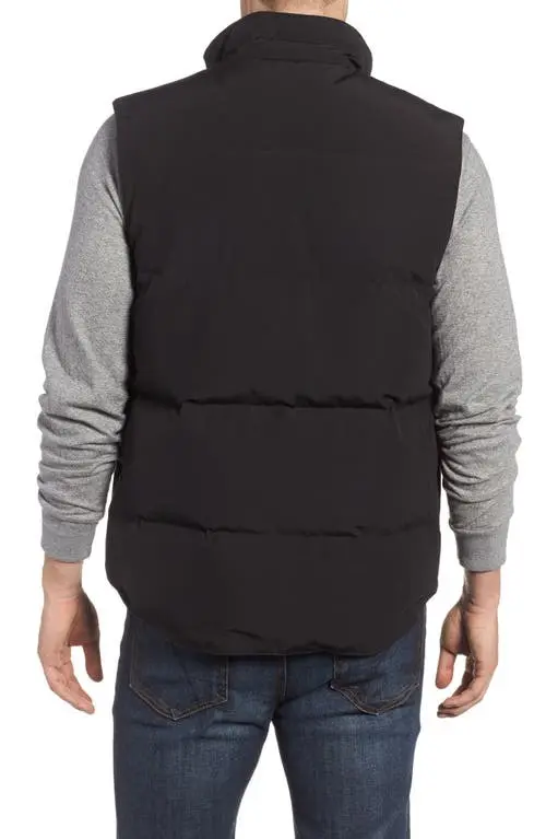 Canada Goose Garson Slim Fit Quilted Down Vest - Black