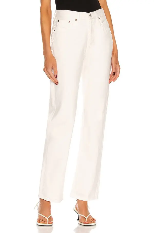 AGOLDE Lana Straight Jeans - Drum