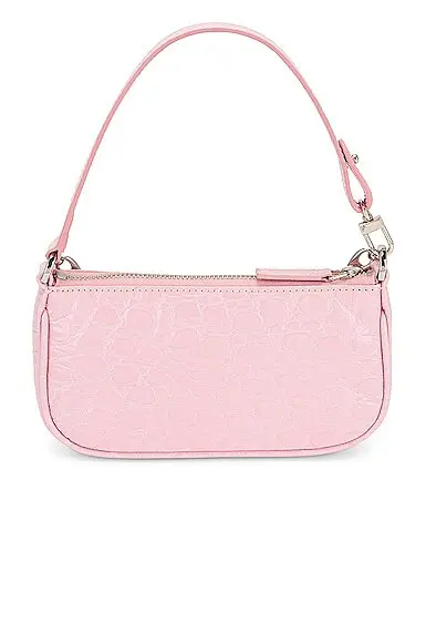 By Far Mini Rachel Bag In Pink