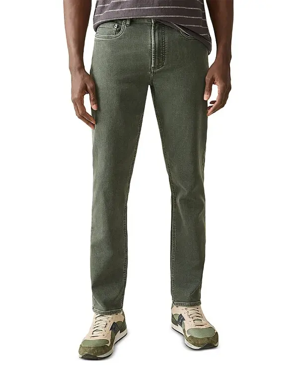 Faherty Brand Stretch Terry Pants - Fall Olive