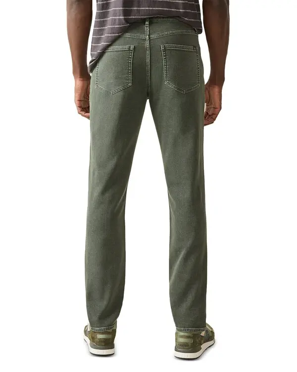 Faherty Brand Stretch Terry Pants - Fall Olive