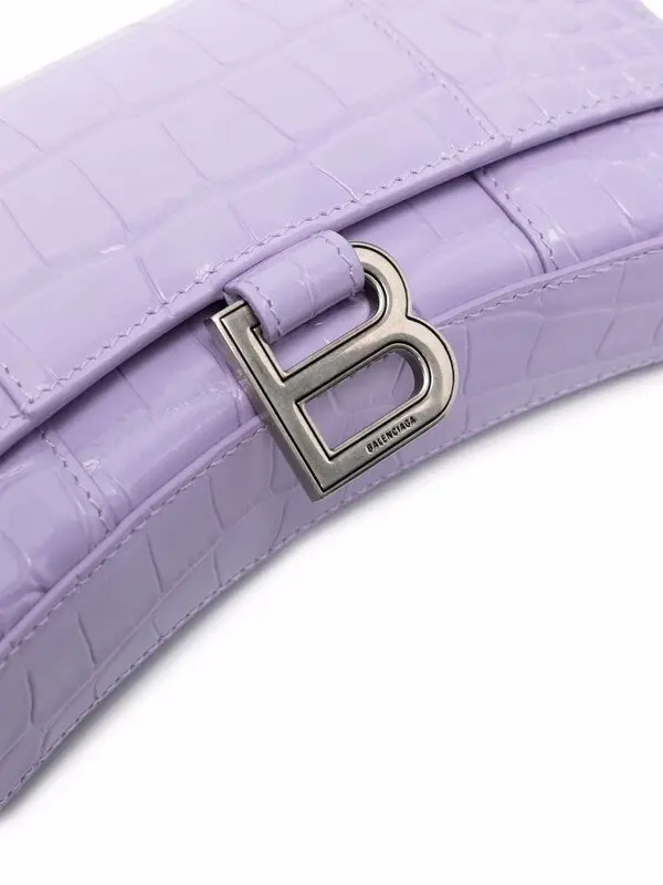 Balenciaga Hourglass Logo Shoulder Bag