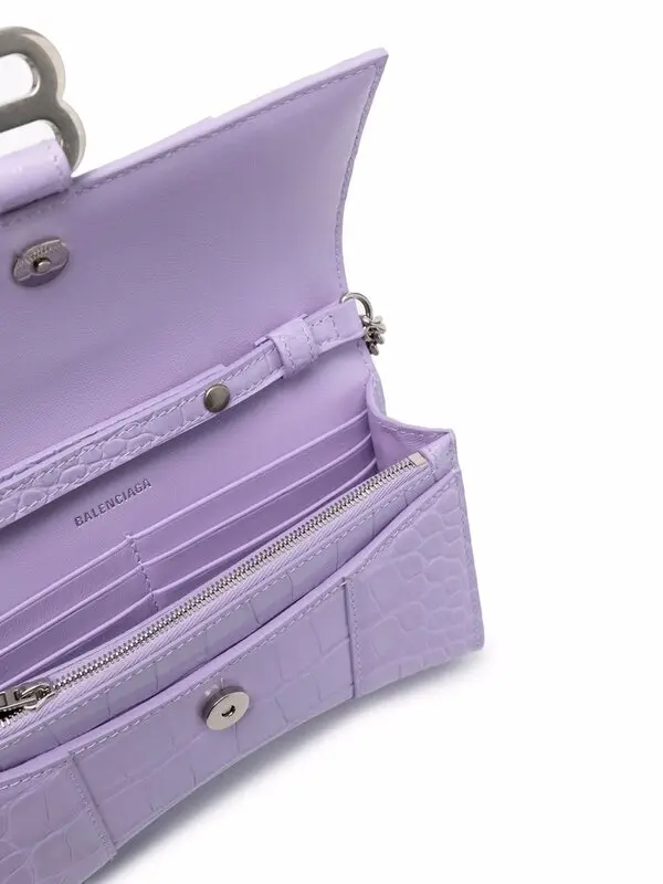 Balenciaga Hourglass Logo Shoulder Bag