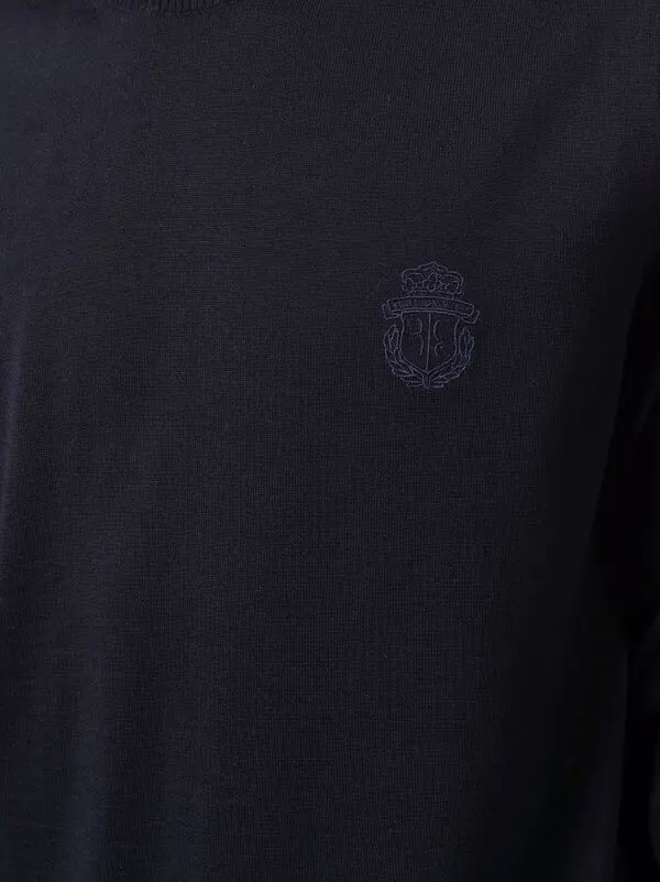 BILLIONAIRE Logo Embossed Jumper