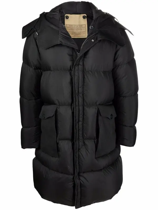 TEN C Hooded Puffer Coat