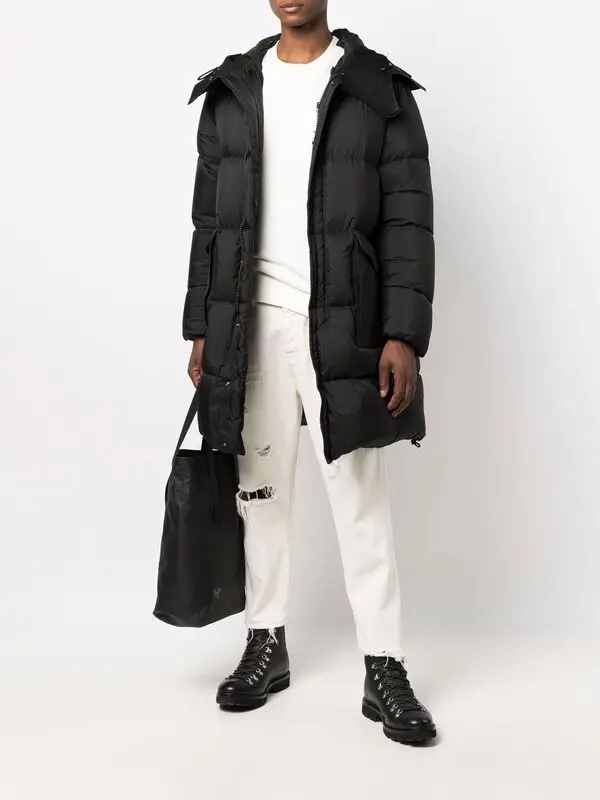 TEN C Hooded Puffer Coat