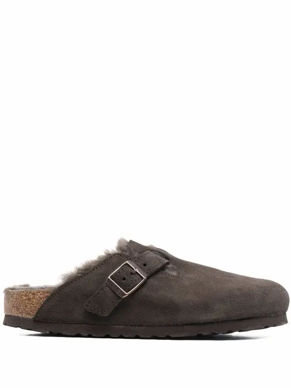 BIRKENSTOCK Boston Shearling Mules