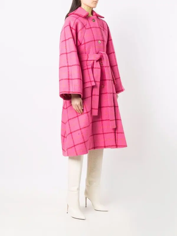 PATOU Mac Check Coat