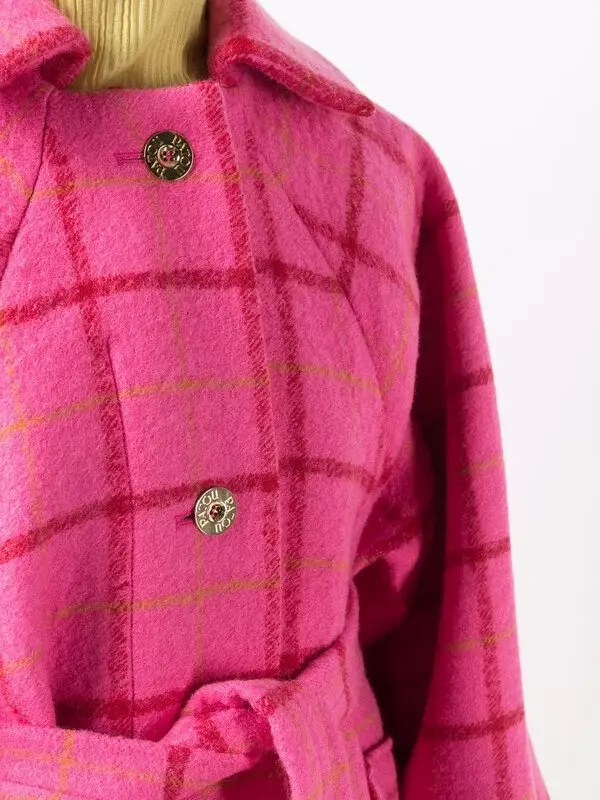 PATOU Mac Check Coat