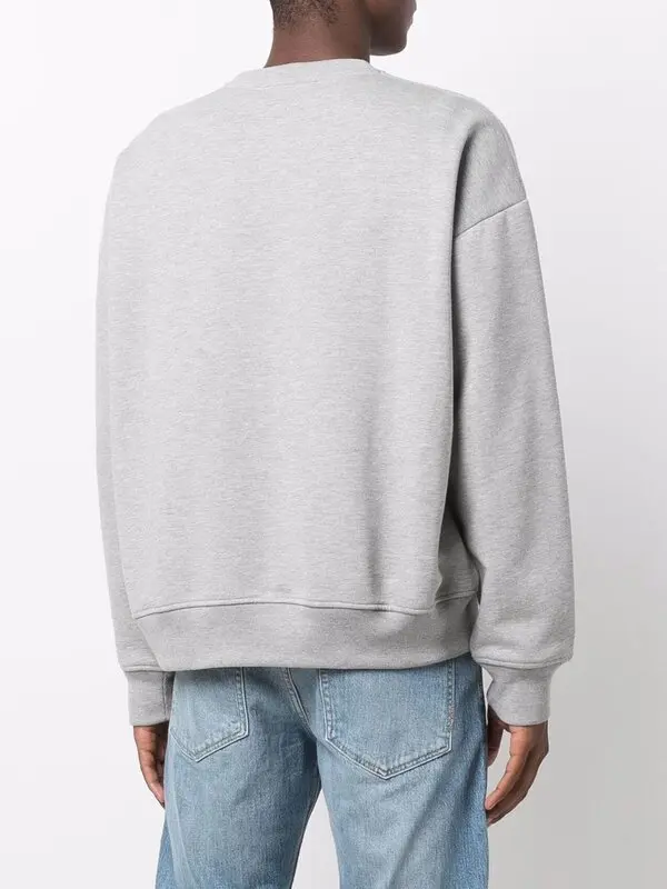 424 Embroidered Varsity-style Sweatshirt