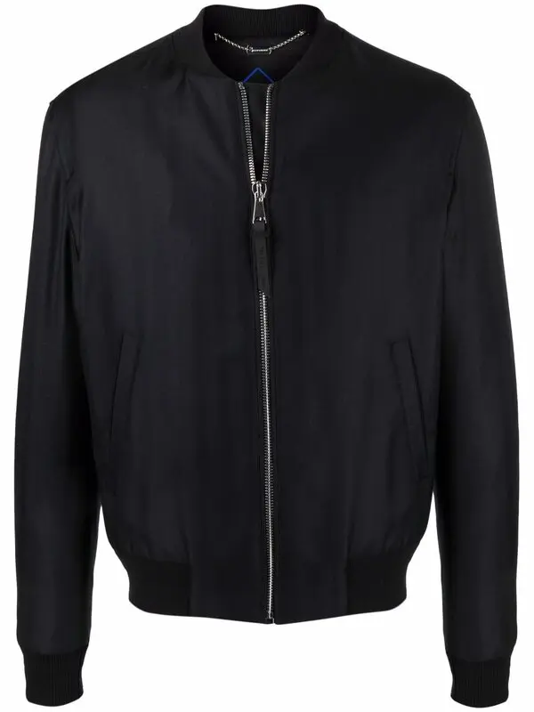 BILLIONAIRE Wolf-print Bomber Jacket