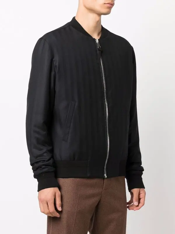 BILLIONAIRE Wolf-print Bomber Jacket