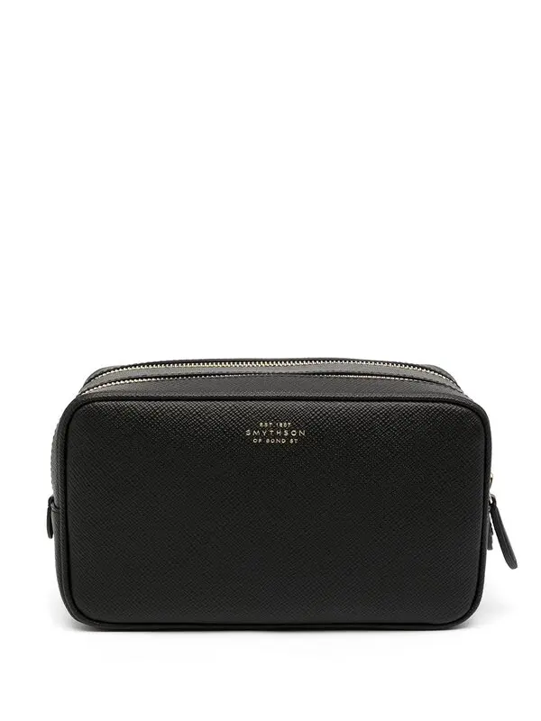 Smythson Double Zip Washbag