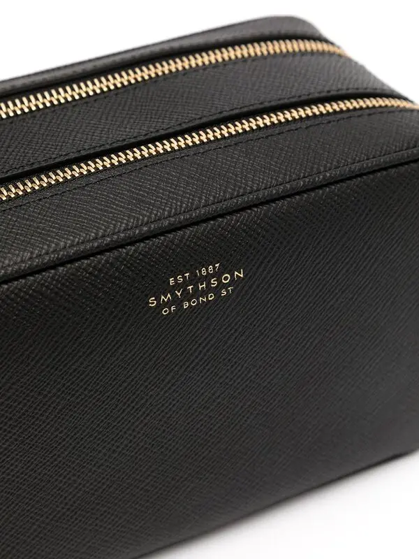 Smythson Double Zip Washbag