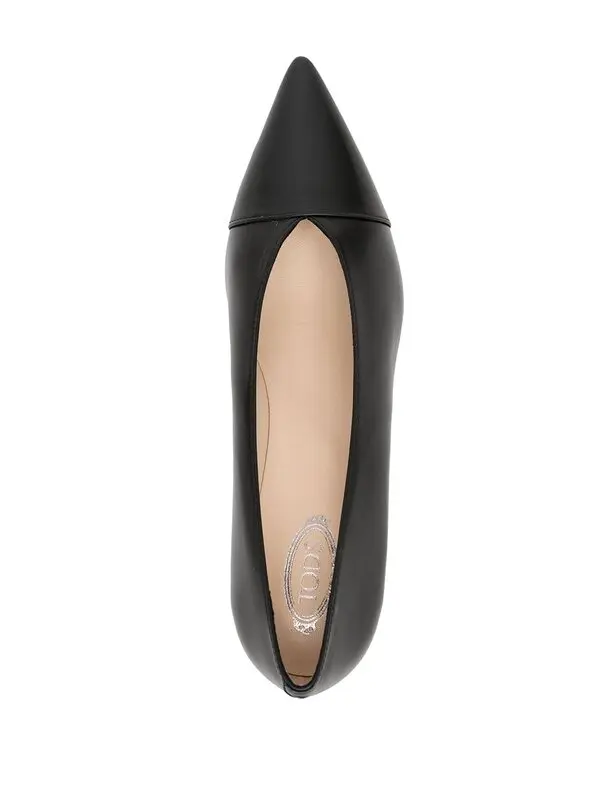 TOD'S Toe-cap Leather Pumps